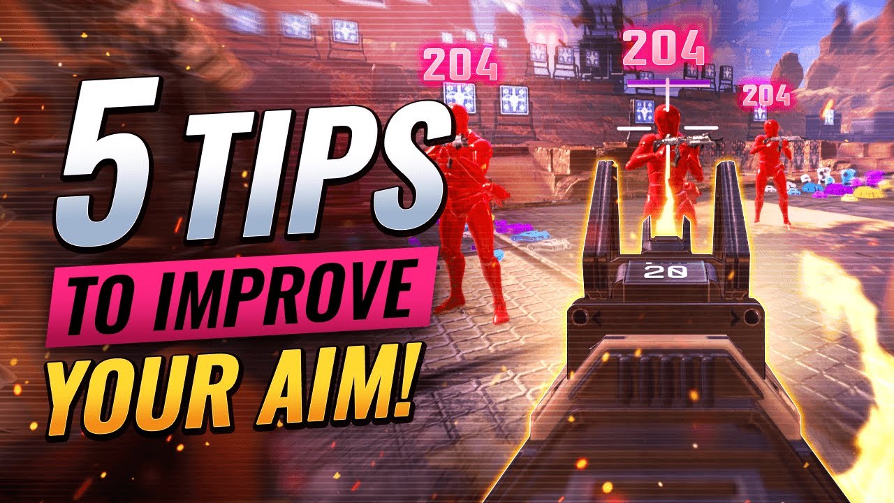 5 TIPS FOR BETTER AIM! (Apex Legends Tips & Tricks to Get Better Aim ...