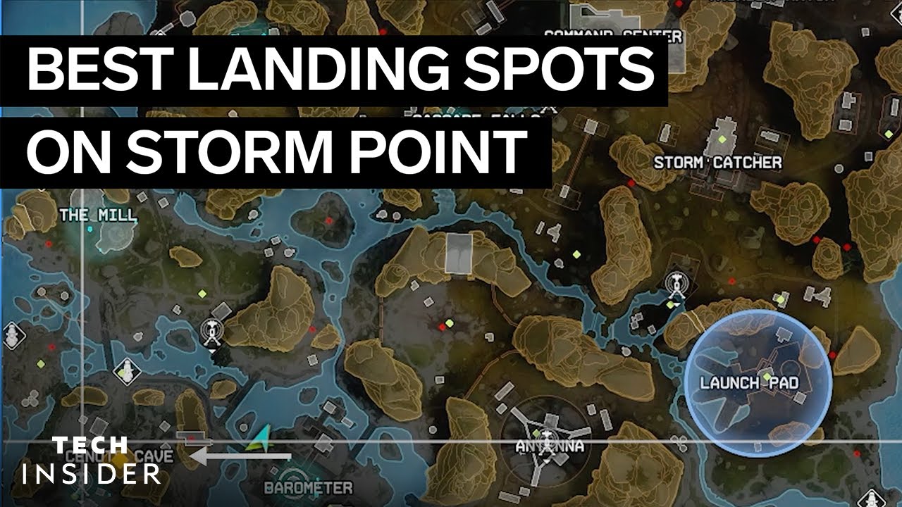 The Best Places To Land On Storm Point (Apex Legends, Season 11) - APEX LEGENDS RECOMMENDED VIDEOS