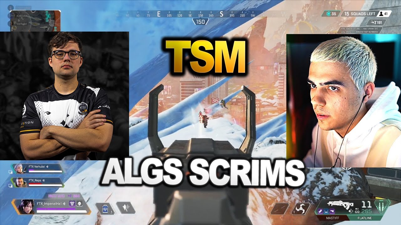 TSM Imperialhal’s vs Dropped Team in ALGS Playoff Scrims | PERSPECTIVE | ( apex legends ) – APEX ...