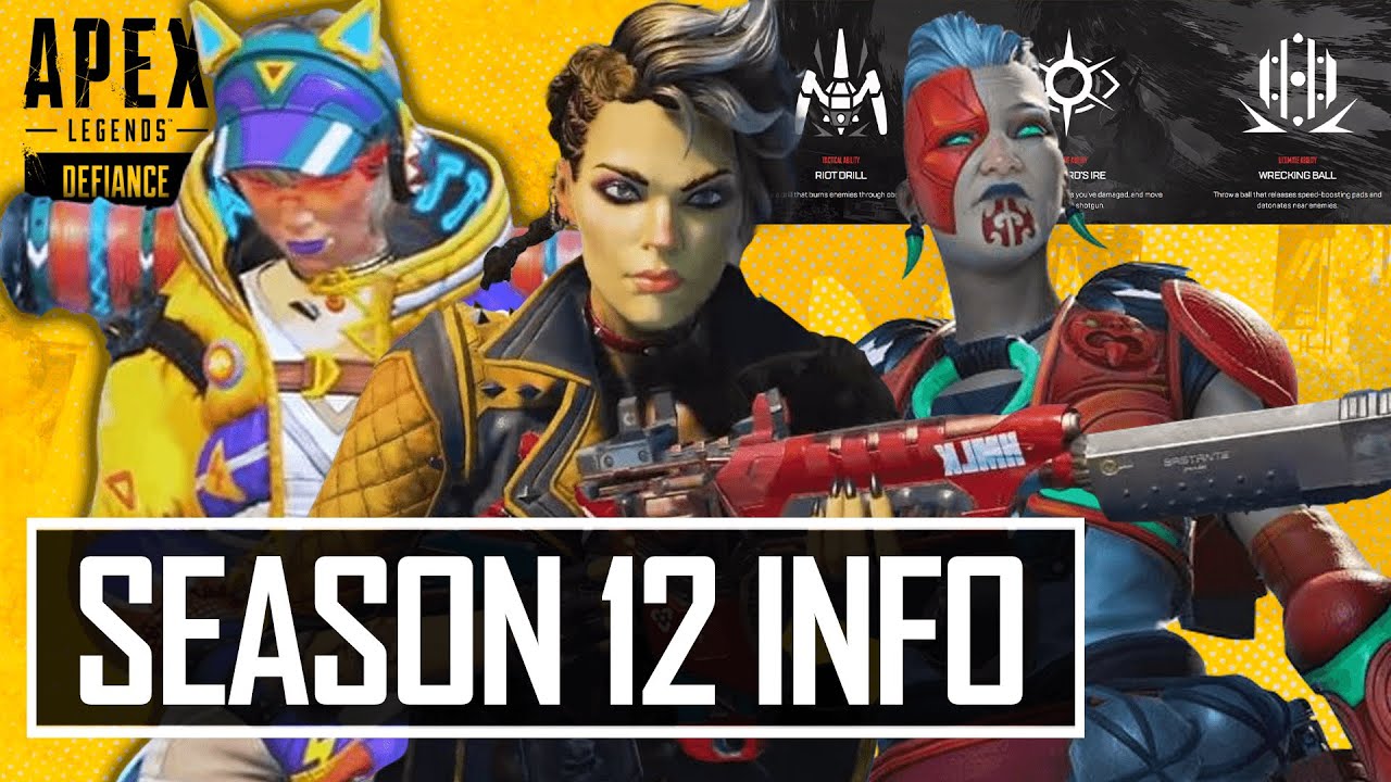 Apex New Reactive Skins & Battlepass Revealed and FULL Maggie Abilities + Skins | Season 12 ...