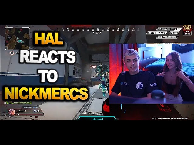 TSM Imperialhal watching Nickmercs with his girlfriend!! ( apex legends ...