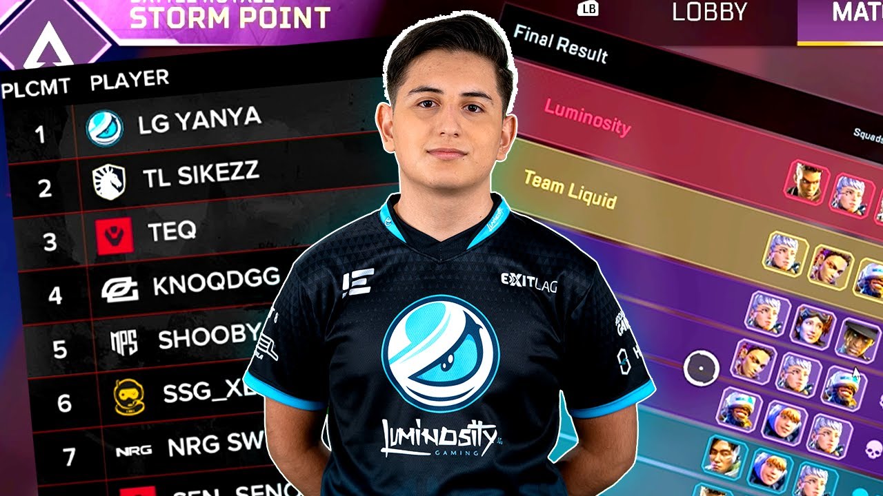 SOY KILL LEADER EN LA PRO LEAGUE SEMANA TRES | APEX LEGENDS | YANYA ...