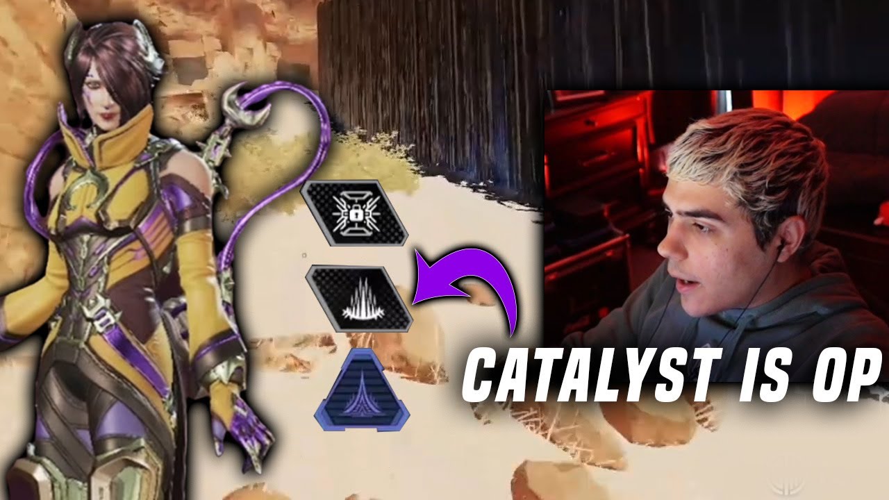 TSM ImperialHal reacts to the new character *Catalyst* in Apex Legends Season 15 - APEX LEGENDS ...