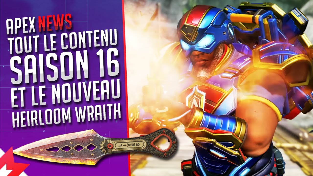 APEX S16 : La REVUE du BATTLEPASS, SKIN de L'EVENT et Nouveau HEIRLOOM WRAITH - APEX LEGENDS ...