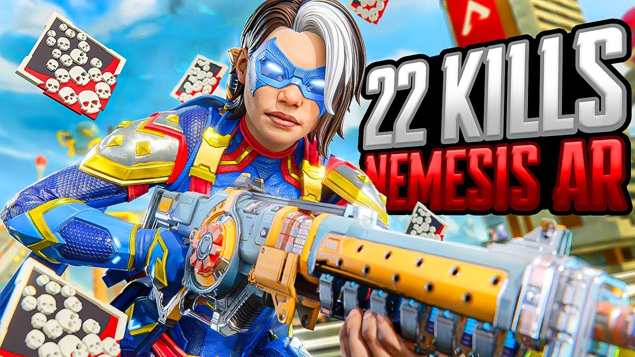 Movement Player Uses The Nemesis Burst AR - APEX LEGENDS RECOMMENDED VIDEOS
