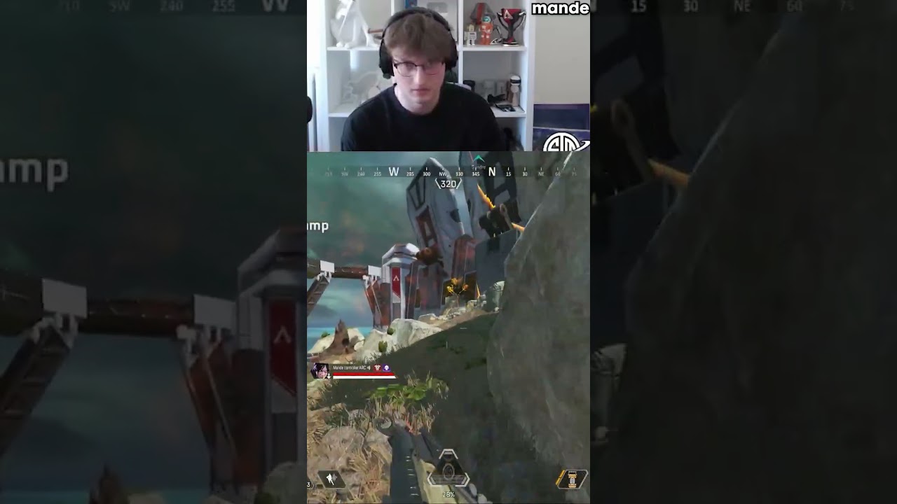 TSM Mande Literally SHOCKED After That BEAM 藍 - Apex Legends - APEX ...