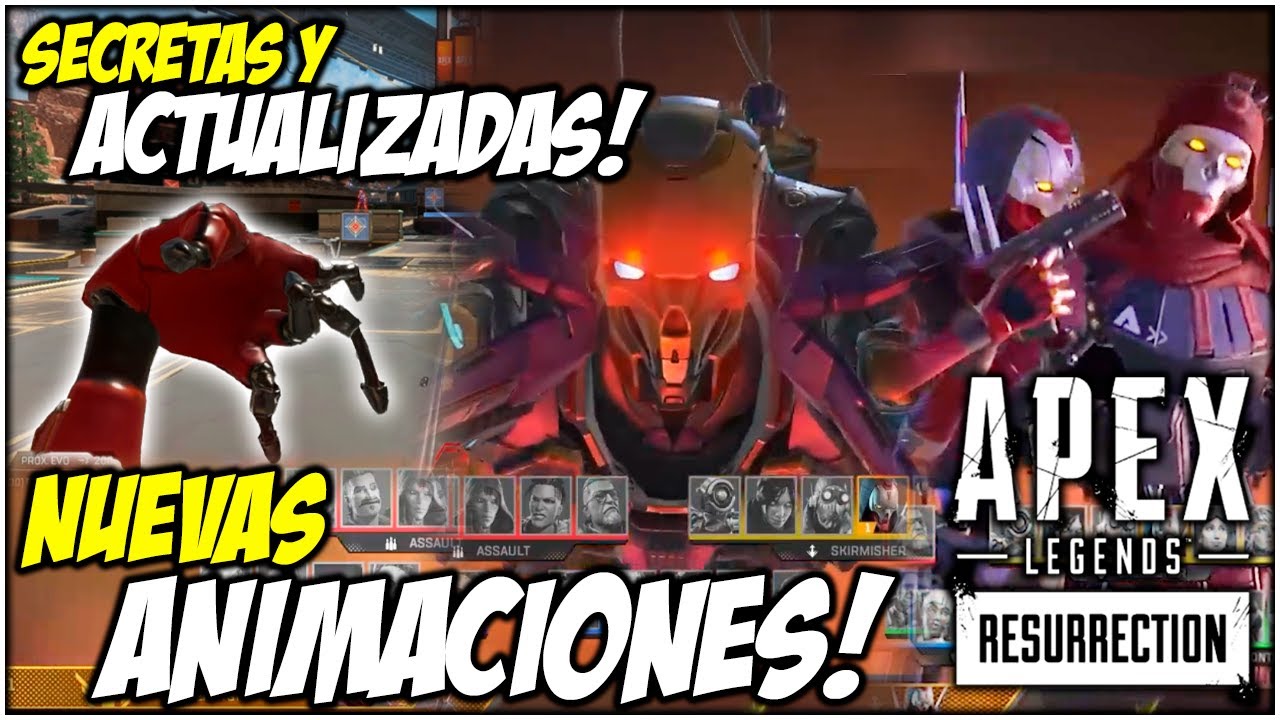 ¡Todas las nuevas animaciones de Revenant reborn secretas y ...